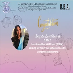 ST JOSEPH COLLEGE OF COMMERCE